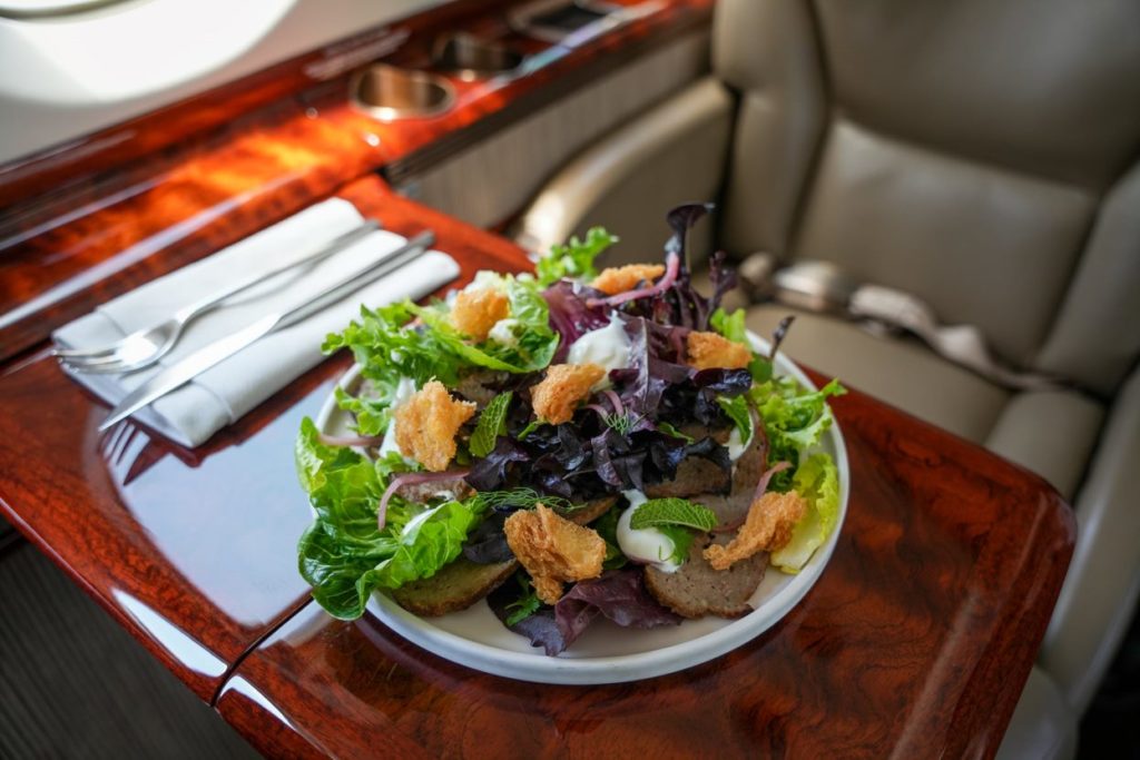 Schubach Aviation Introduces Waverly In-Flight Menu